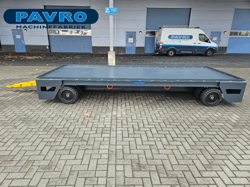 Stevige transportkar gebouwd voor het zware werk - Machinefabriek Pavro ...